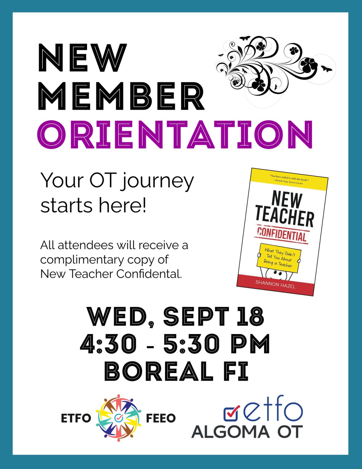 New Member Orientation – ETFO Algoma Occasional Teacher Local